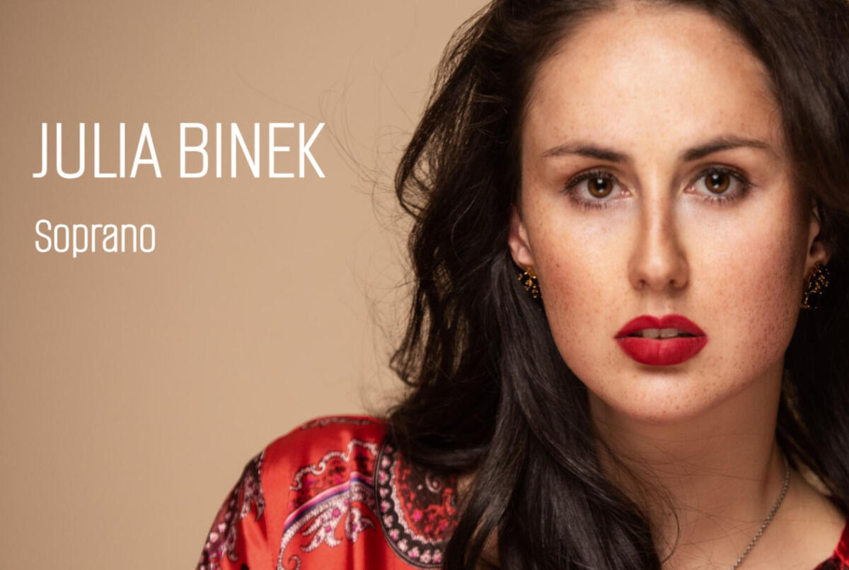 Julia Binek, Soprano - Official Website.